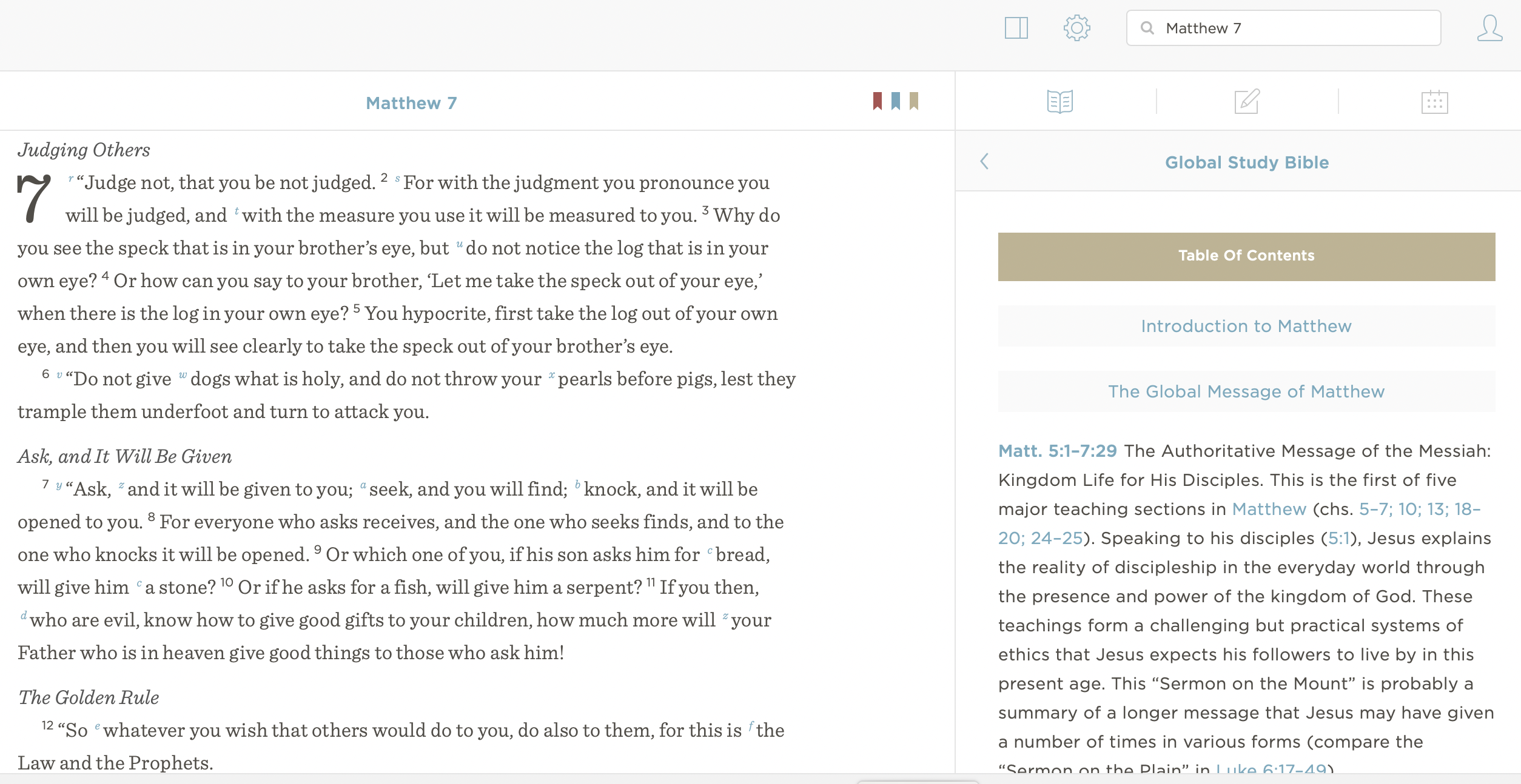 Hermeneutics and Exegesis: Reading: How to Use ESV Global Study Bible (Dr. Feddes) | CLI